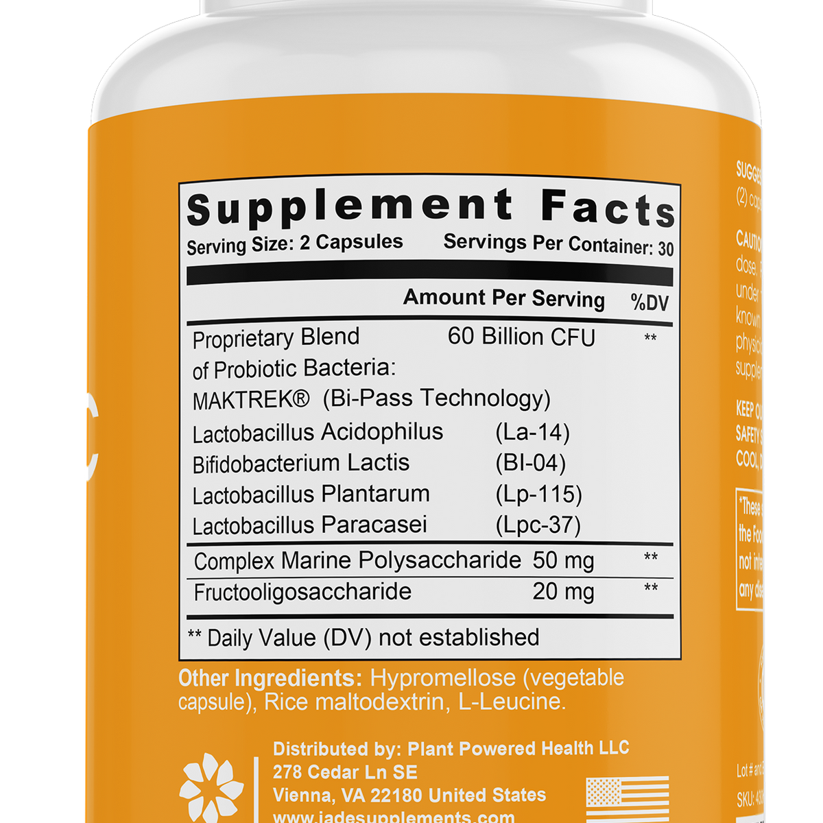 Probiotic – JADE SUPPLEMENTS